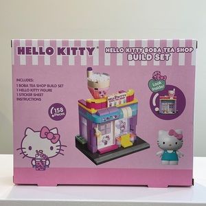 Hello Kitty | Toys | New Hello Kitty Boba Tea Shop Build Set | Poshmark